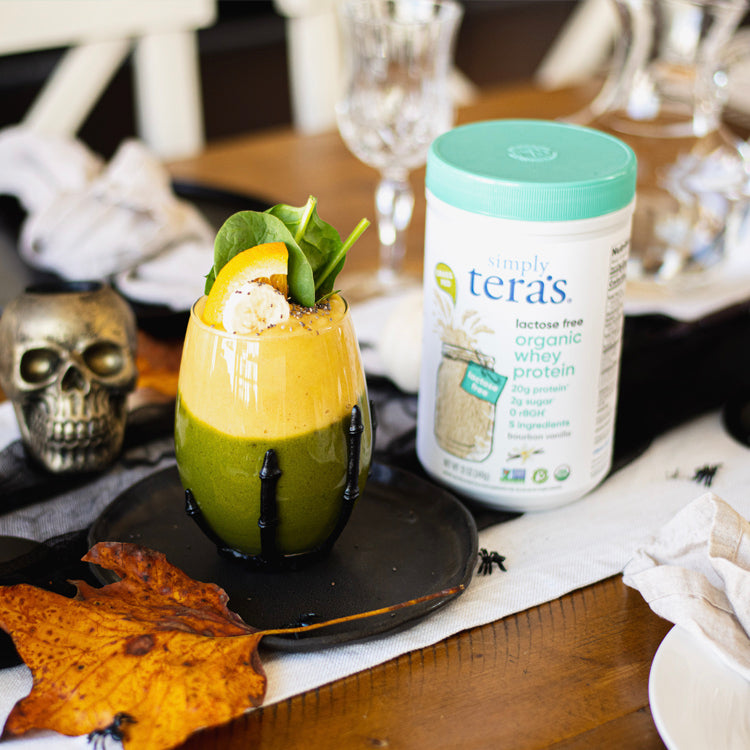 spooky layered smoothie – simplyteras.com